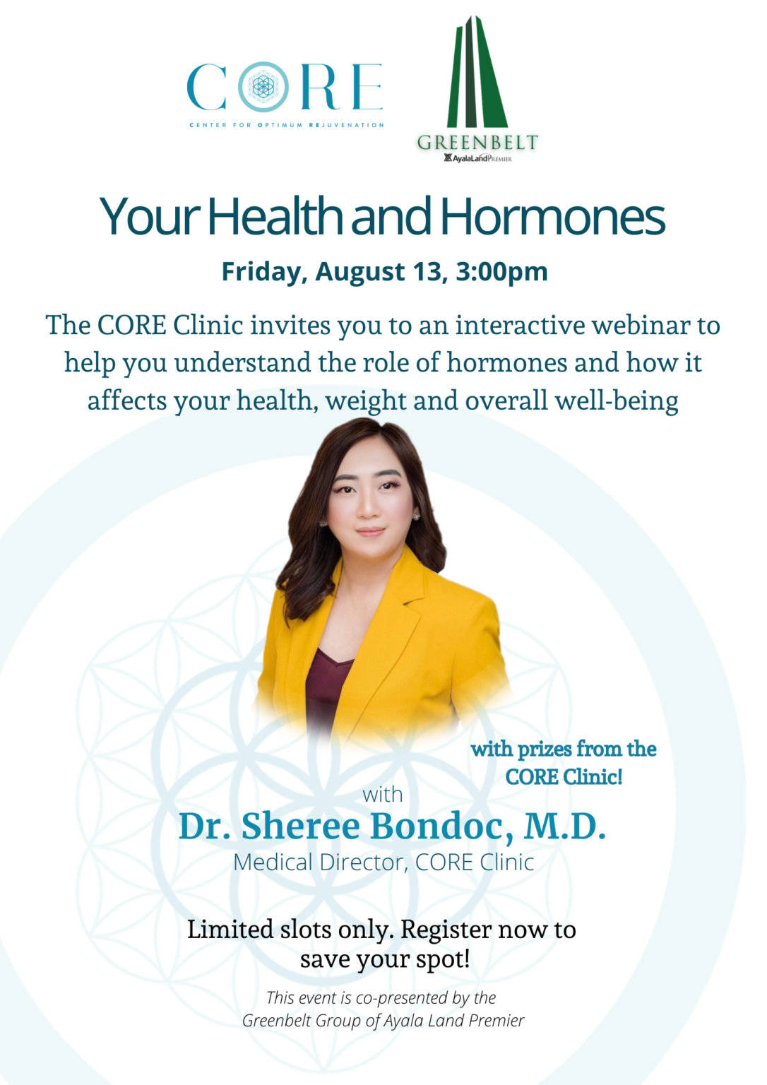Your Health and Hormones Webinar - CORE Philippines